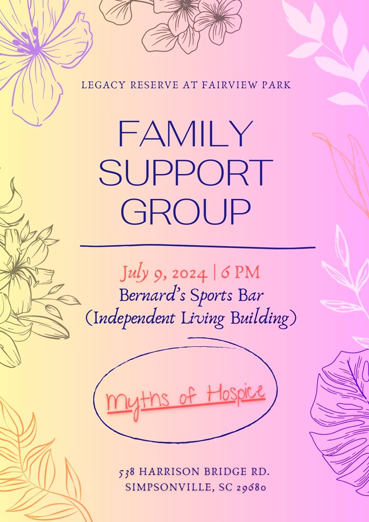 Senior Living in Simpsonville, SC | Legacy Reserve at Fairview Park