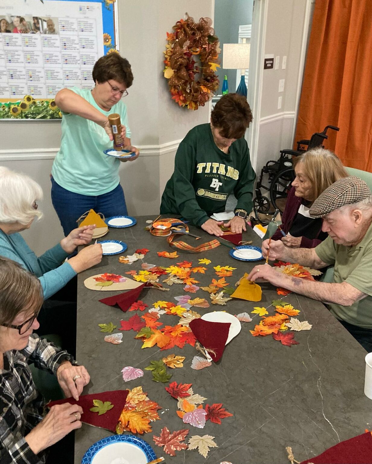 Engaging Memory Care Residents through Arts and Crafts