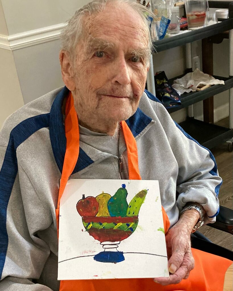 Engaging Memory Care Residents through Arts and Crafts