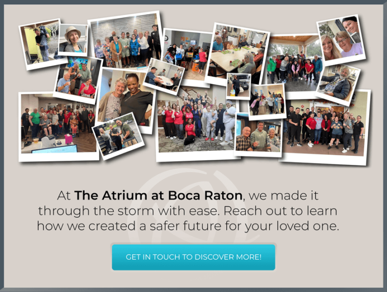 Boca Raton, FL Assisted Living & Memory Care | The Atrium at Boca Raton